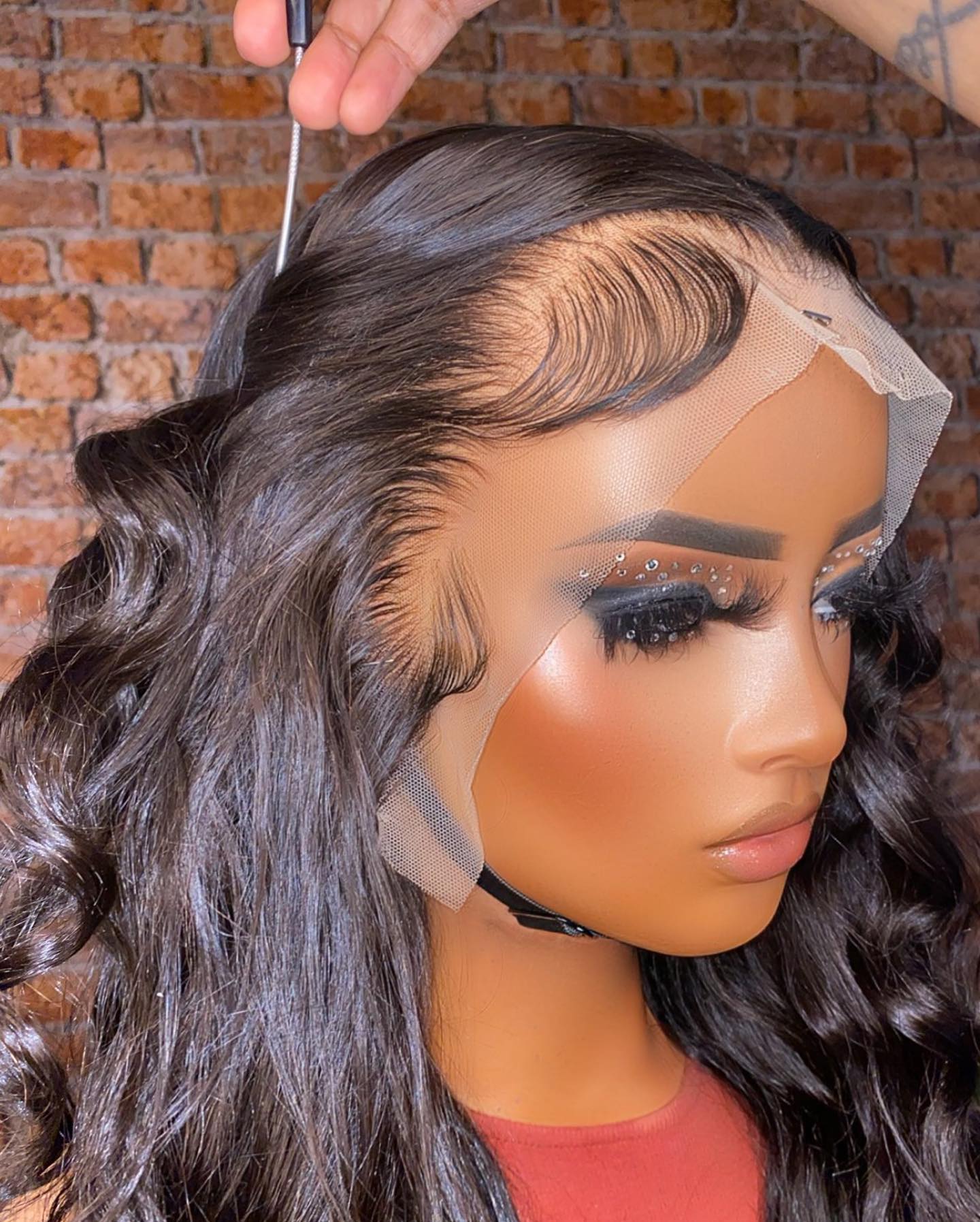 5x5 HD Lace Closure Wig Body Wave 200% Density Glueless Closure Wig