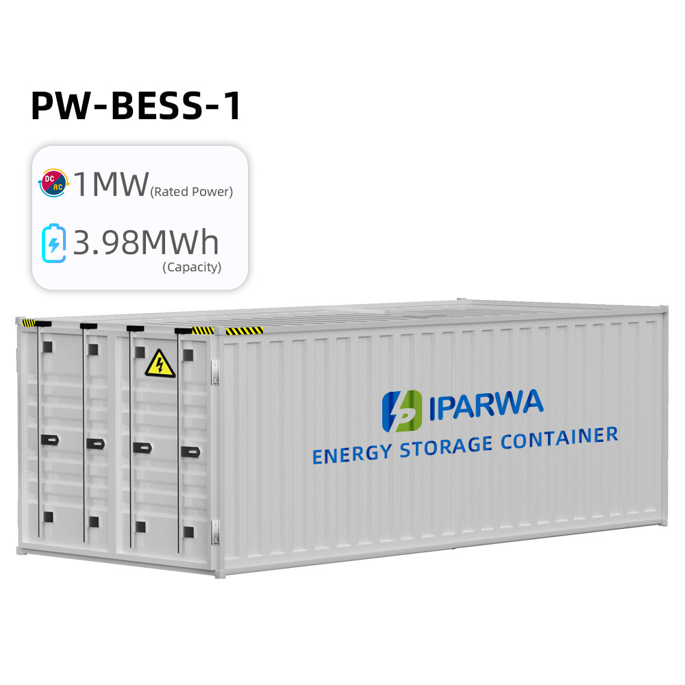 1MW 3.98KWh 40 Foot Cabinet BESS Energy Storage Contianer Battery System