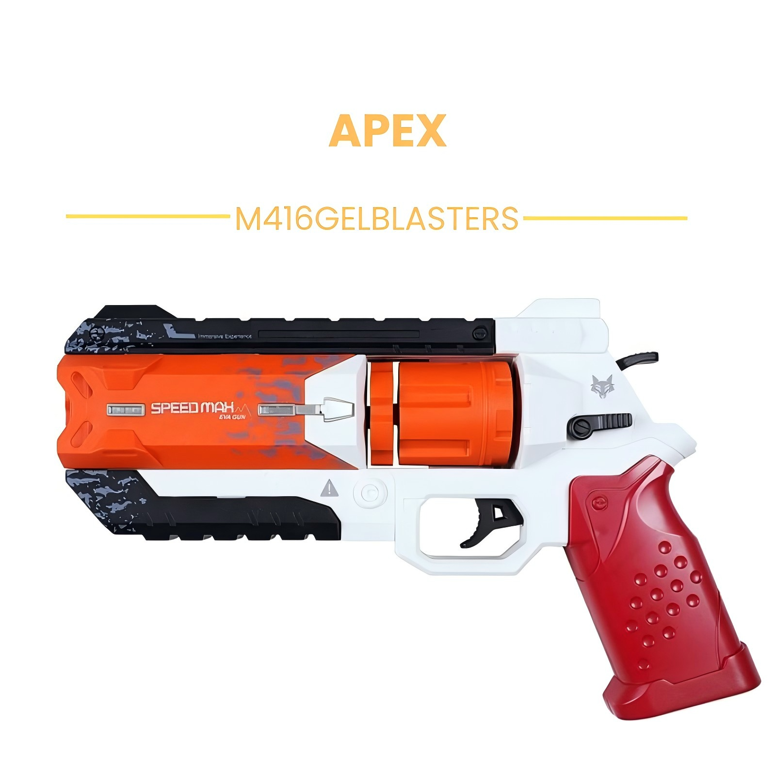 Apex Legends Wingman Toy Revolver - Realistic Cyberpunk Pistol for Fans
