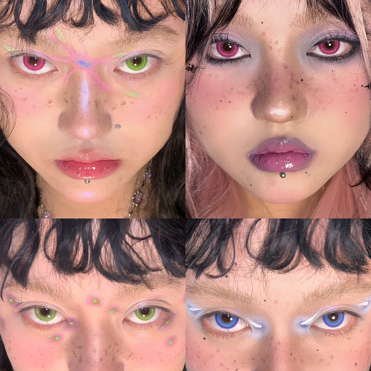 【NEW】Candy Pink Colored Contact Lenses