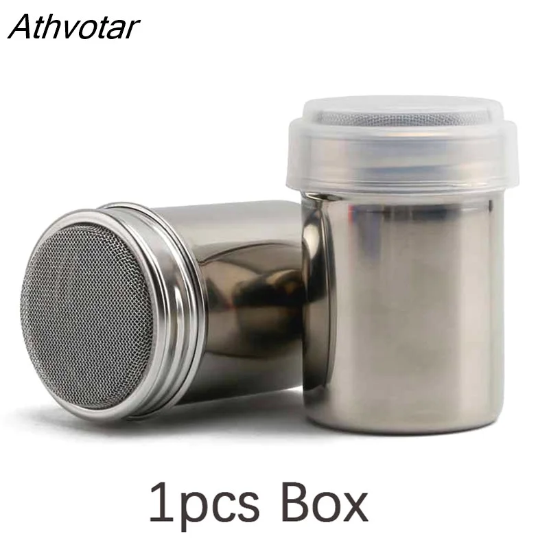 Athvotar Steel Chocolate Shaker Cocoa Flour Icing Sugar Powder Coffee ...