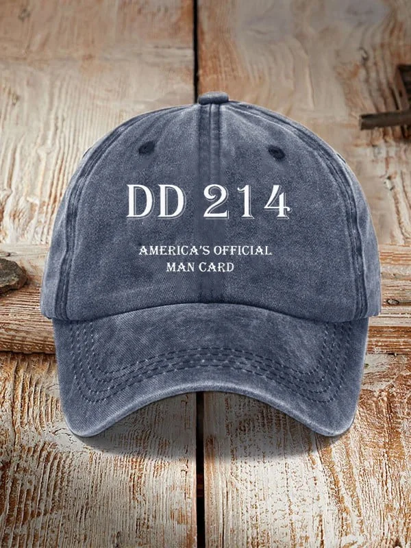 DD214 America's Official Man Card Hat