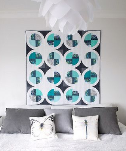 Blue Onion Quilt Template