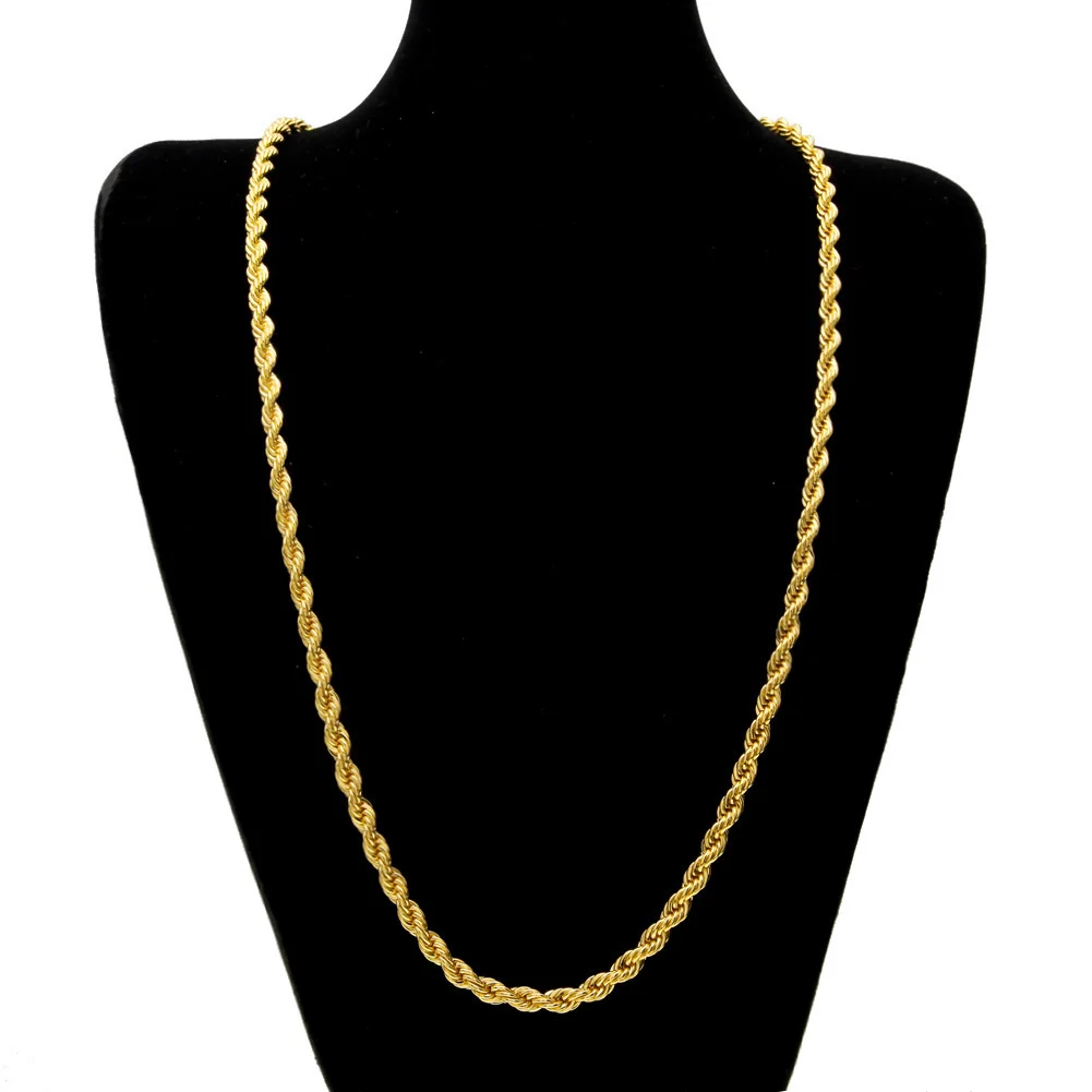 Solid Gold Rope Chain