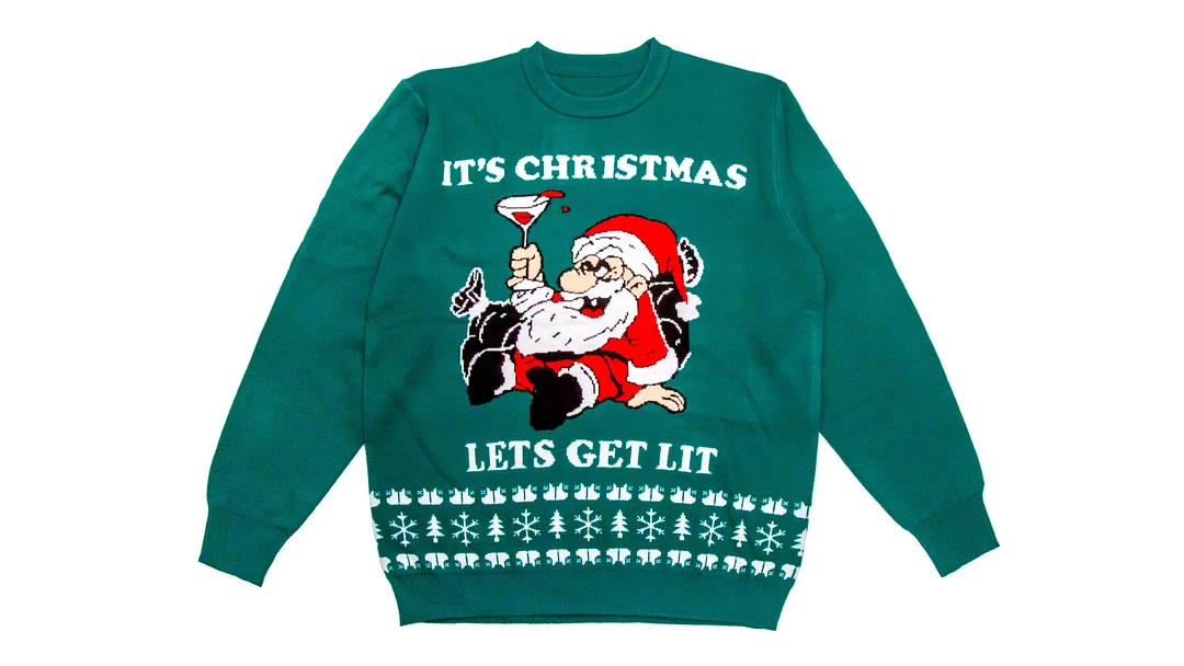 2023 Men's Christmas Spoof Knit Sweater