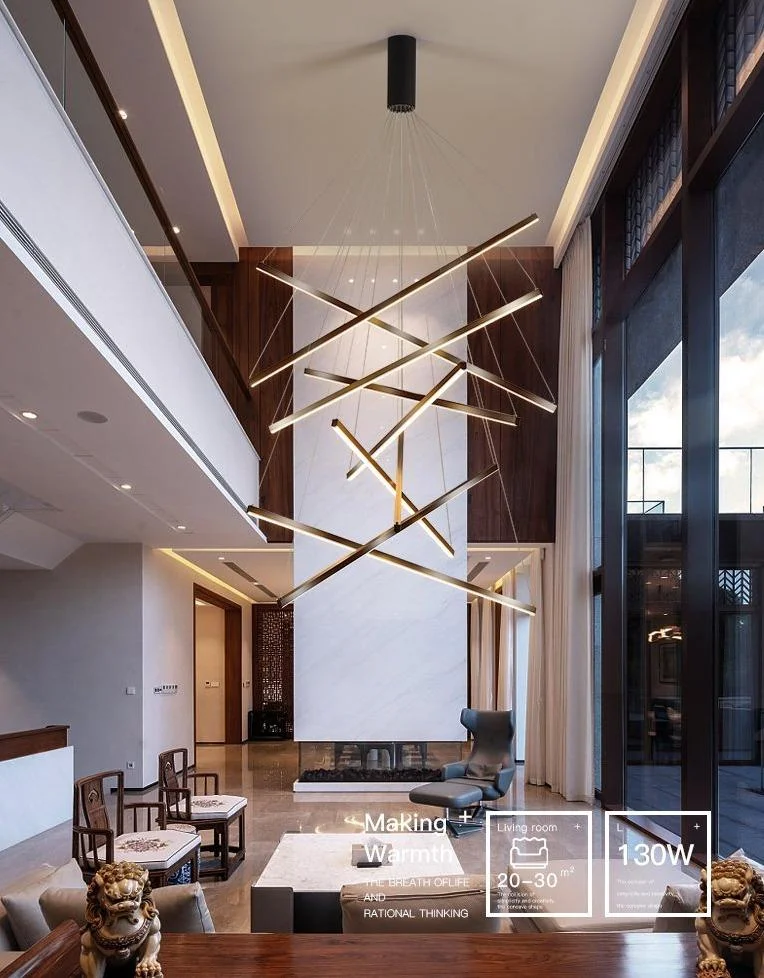 Simple Creative Personality Long LED Line Lamps