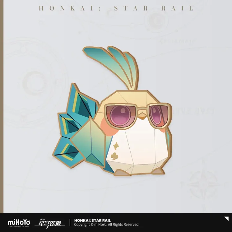 Honkai: Star Rail Owlbert’s Reception Room: Metal Badge