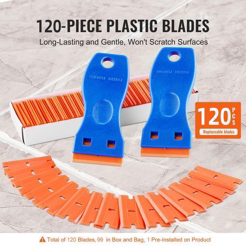 Plastic Razor Blade Scraper