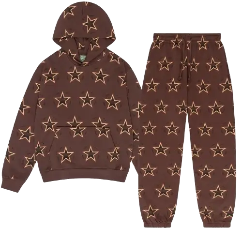 Every Tear Is A Star Tracksuit Brown