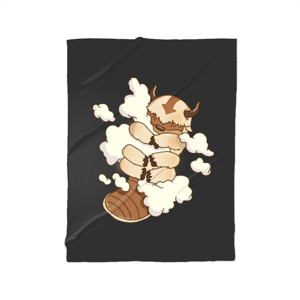 Appa Sleeps In The Clouds, Avatar: The Last Airbender Fleece Blanket