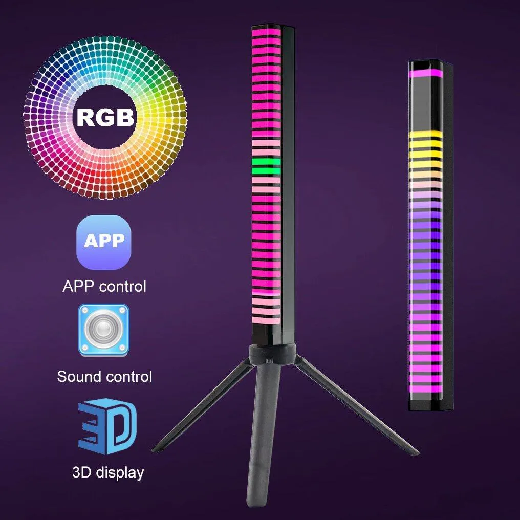 RGB Voice-Activated Rhythm Light