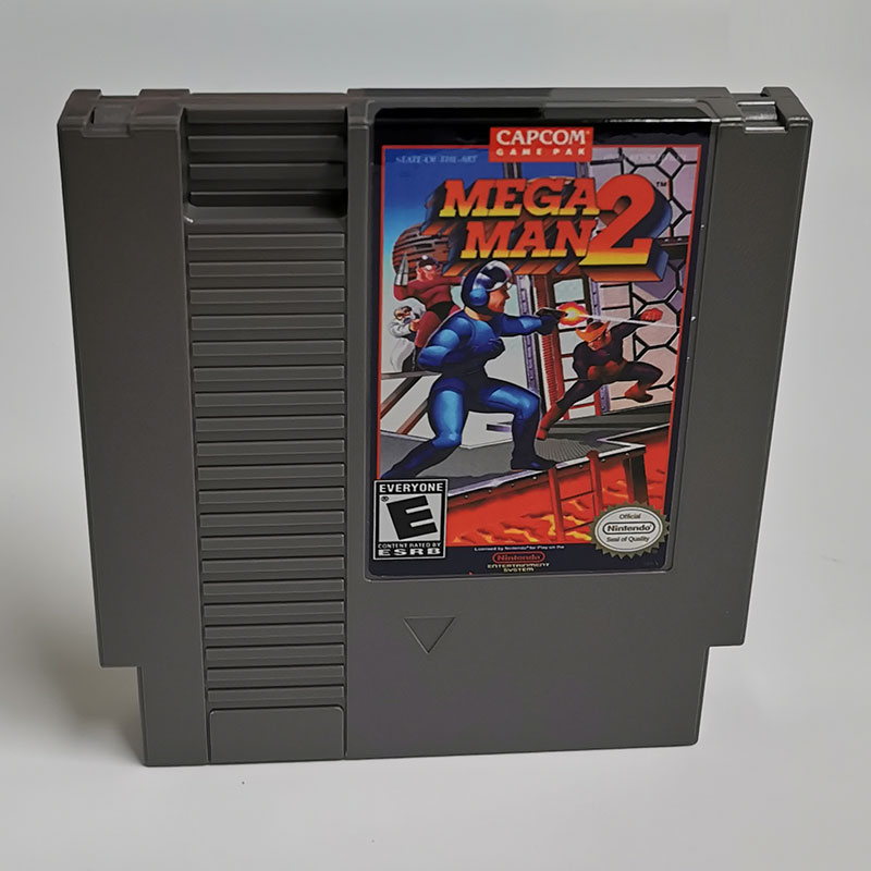 8 Bit NES Game Card - Megaman 2 - NES Games Cartridge - For NES Console ...