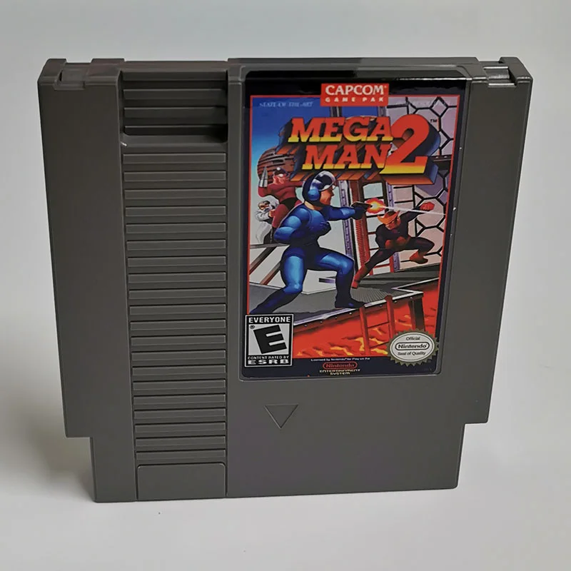 8 Bit NES Game Card - Megaman 2 - NES Games Cartridge - For NES Console ...
