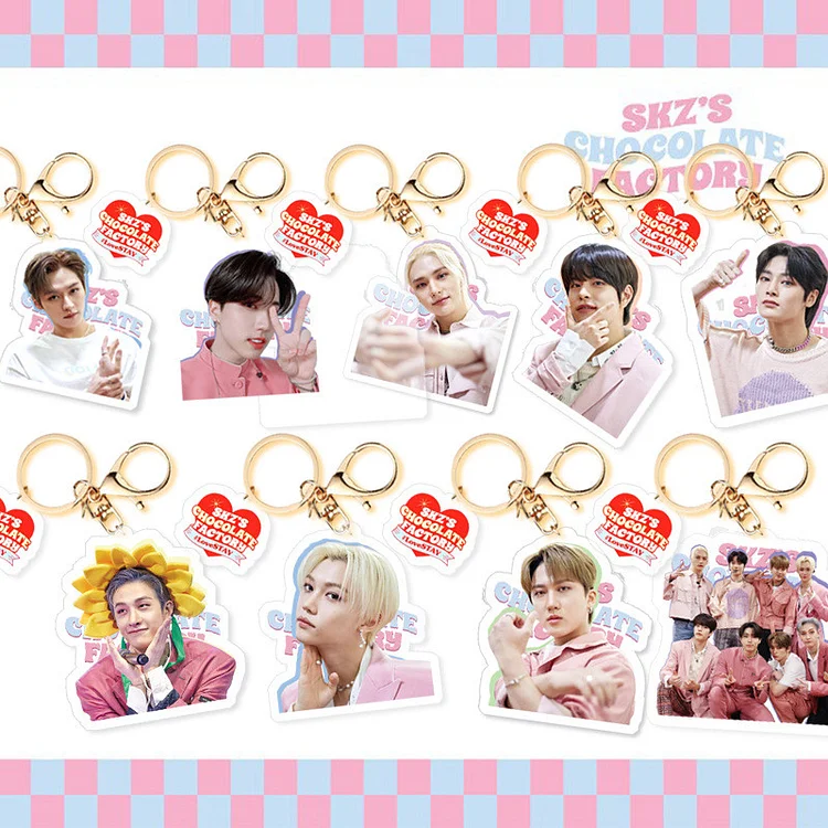 Stray Kids SKZ’S Photo Acrylic Keychain