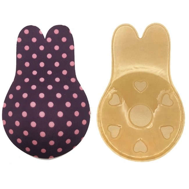 The Rabbit Lift-Up Invisible Bra (2 Pairs）- Rabbit Lift Up Bra
