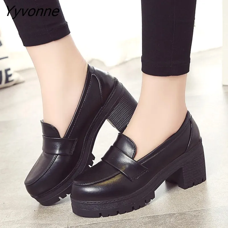 Yyvonne High School Student Shoes Girly Girl Lolita Shoes Cospaly Shoes ...