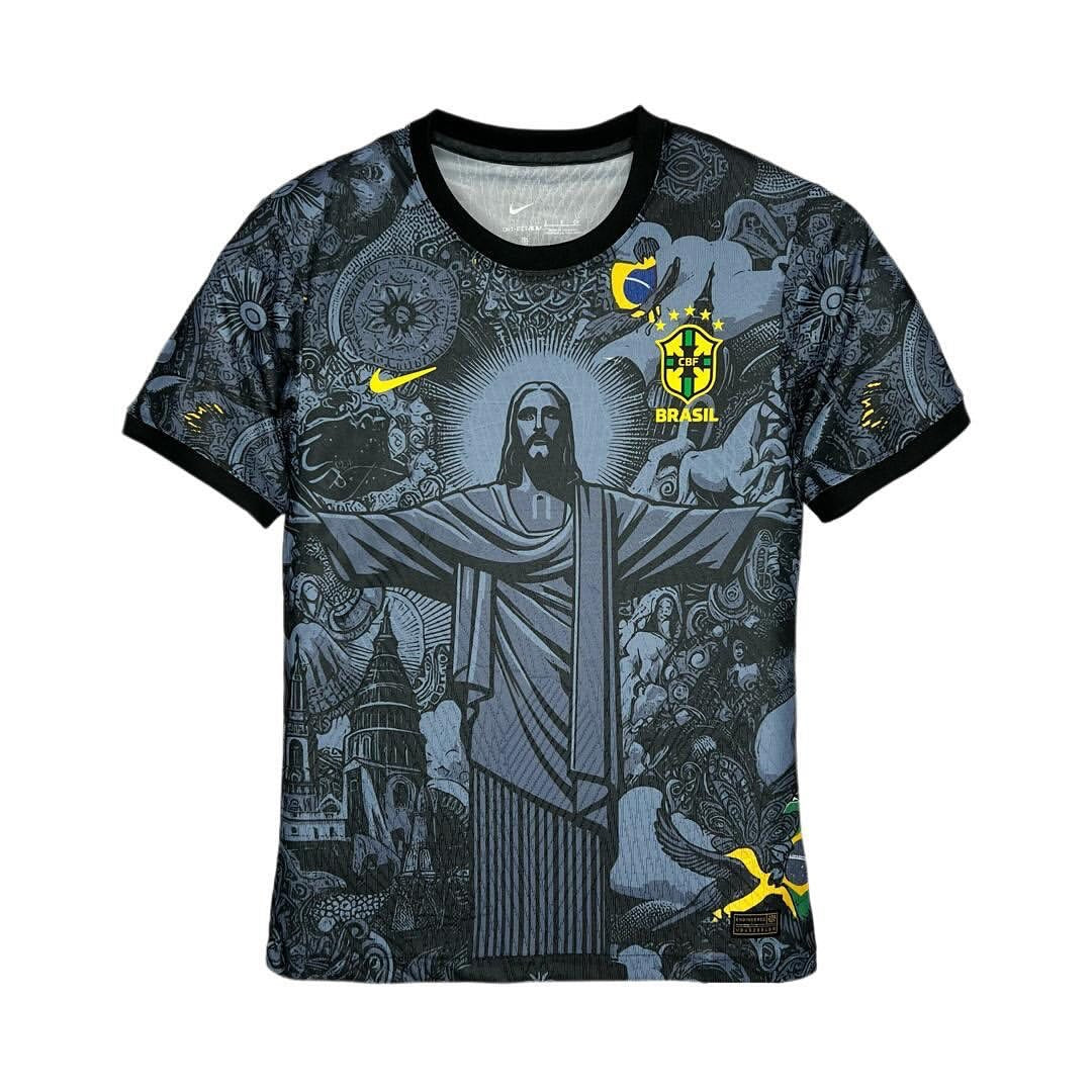 Brazil Football Shirt x Jesus Special Edition Football Jersey
