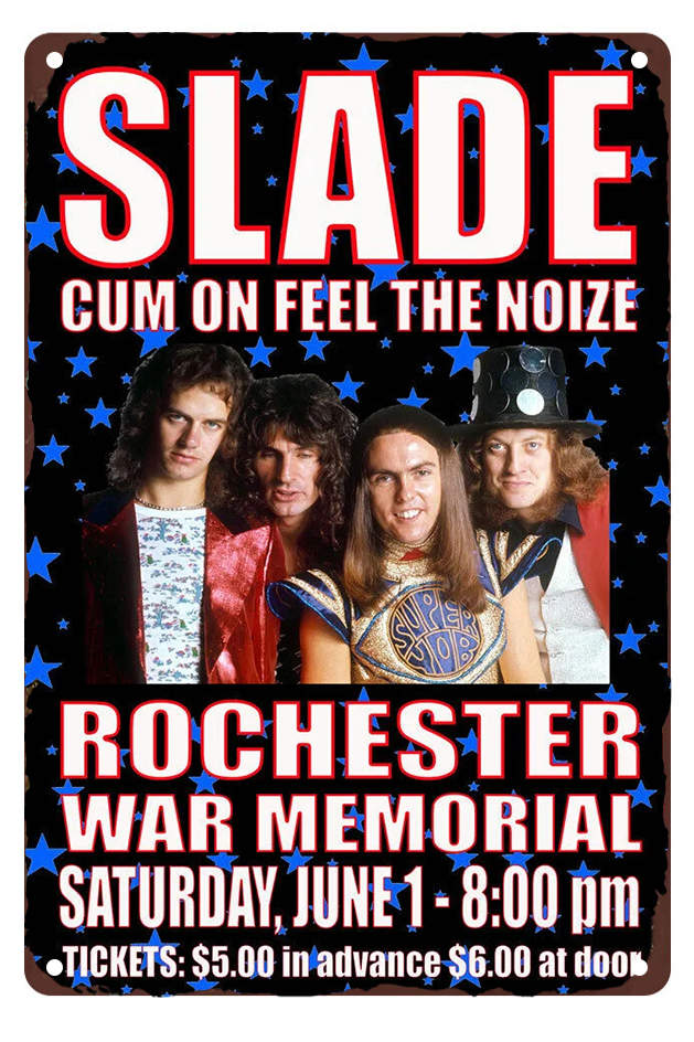 20*30cm/30*40cm-Slade-Metal Tin Signs