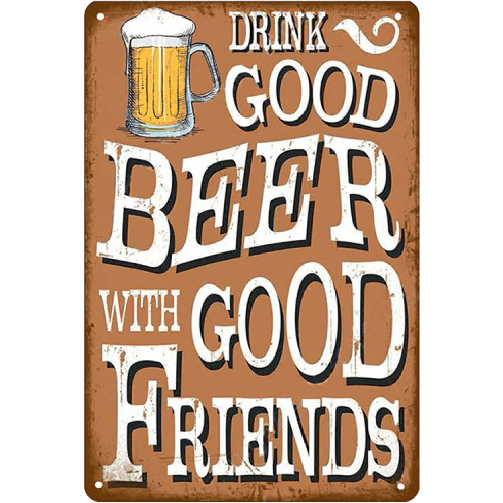 BEER - Metal Tin Signs (8*12Inch)