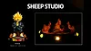 Chibi Ver. Super Saiyan Son Goku with LED - Dragon Ball Resin Statue ...