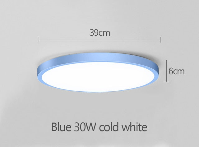 LED Ceiling Lights 30/50/70W Modern Ceiling Lamps for Living Room Kids ...