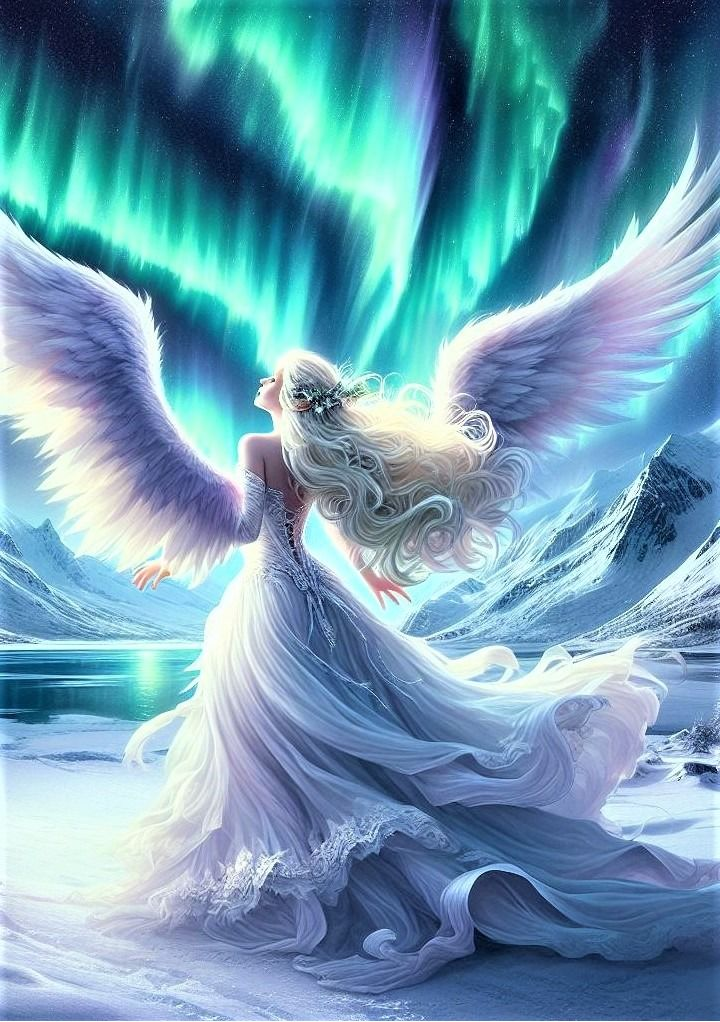 Angel (velvet cloth) AB drill full round/square diamond painting