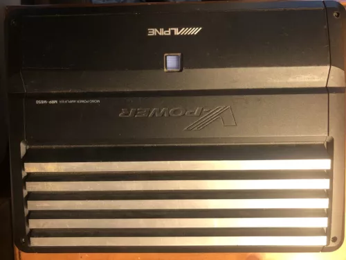 ALPINE MRP M650 Mono Power Amplifier / V power Non Working? Parts