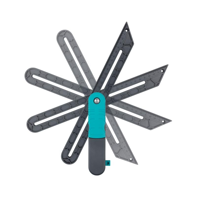 Adjustable Corner Measure Angle Ruler, Woodworking Measuring Angular ...