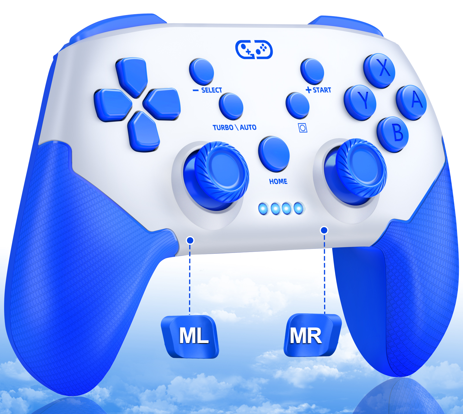 DinoFire Wireless Controller Replacement for Nintendo Switch Controller for Switch/Switch Lite ...