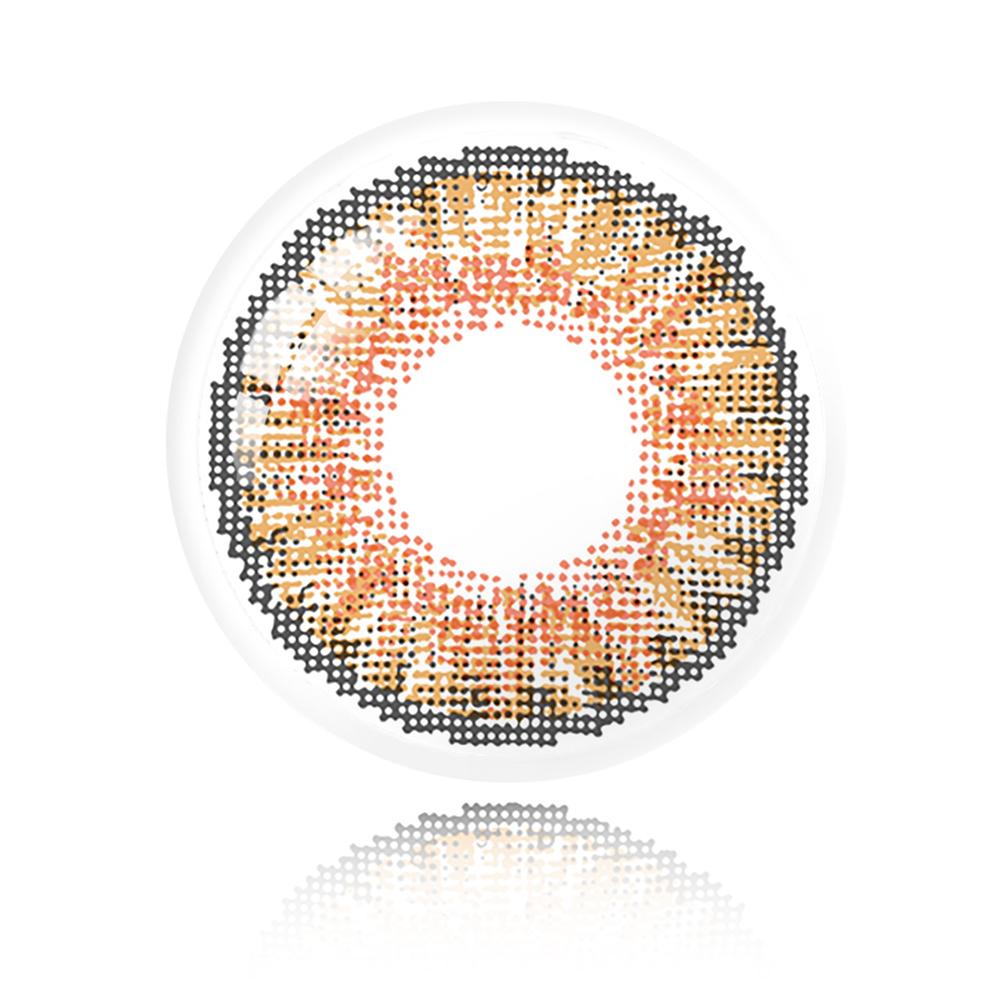 3 Tone HONEY Colored Contact Lenses