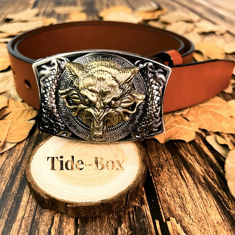Deer & Longhorn belt