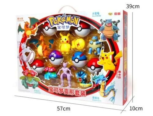 Pokemon Transforming Toys Set [In Stock]