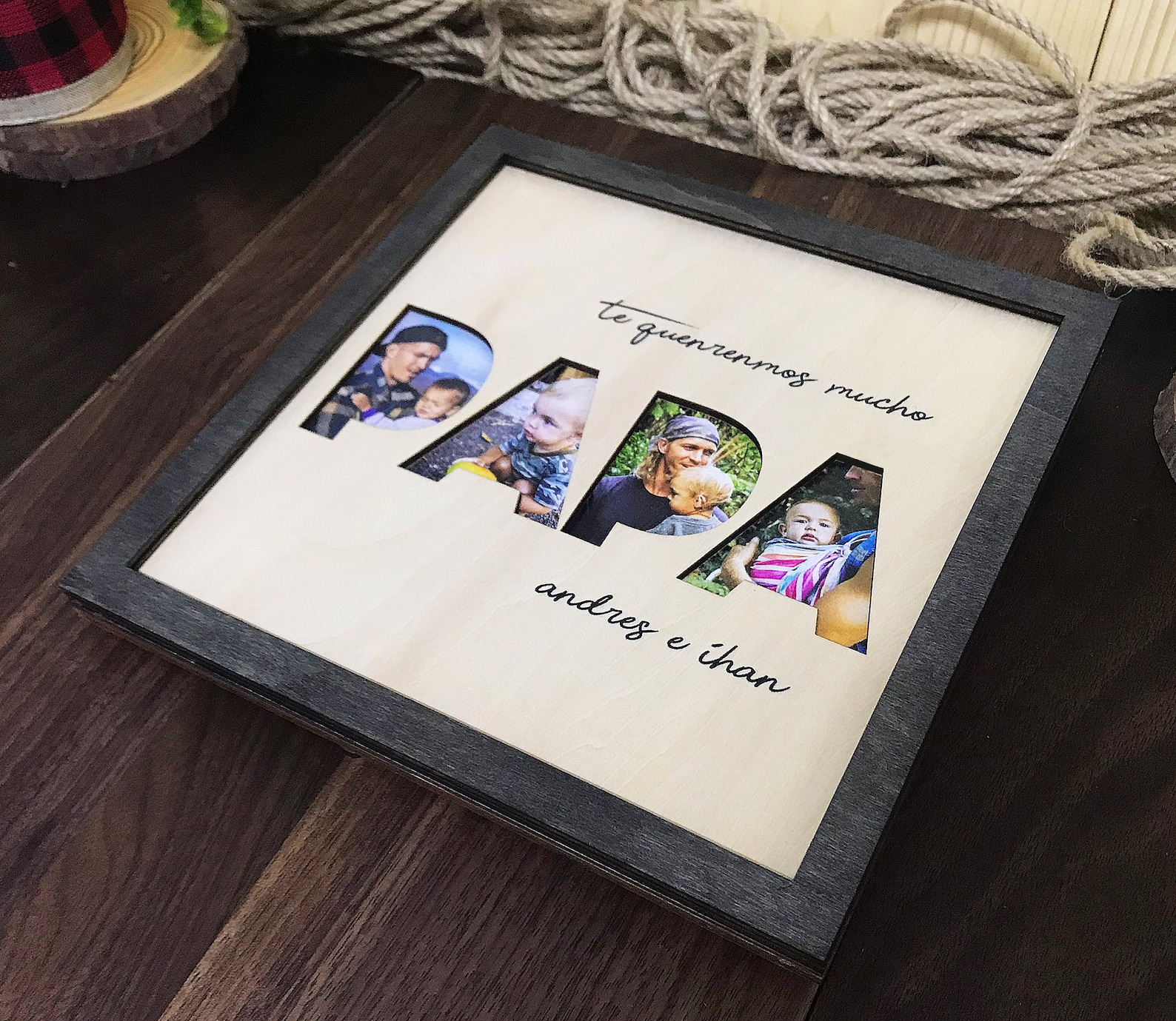 Personalized Picture PAPA frame