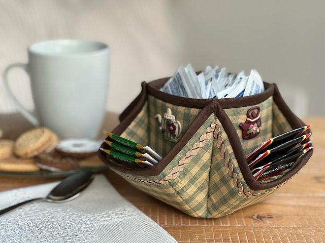 DIY Fabric Storage Basket Template-With Instructions