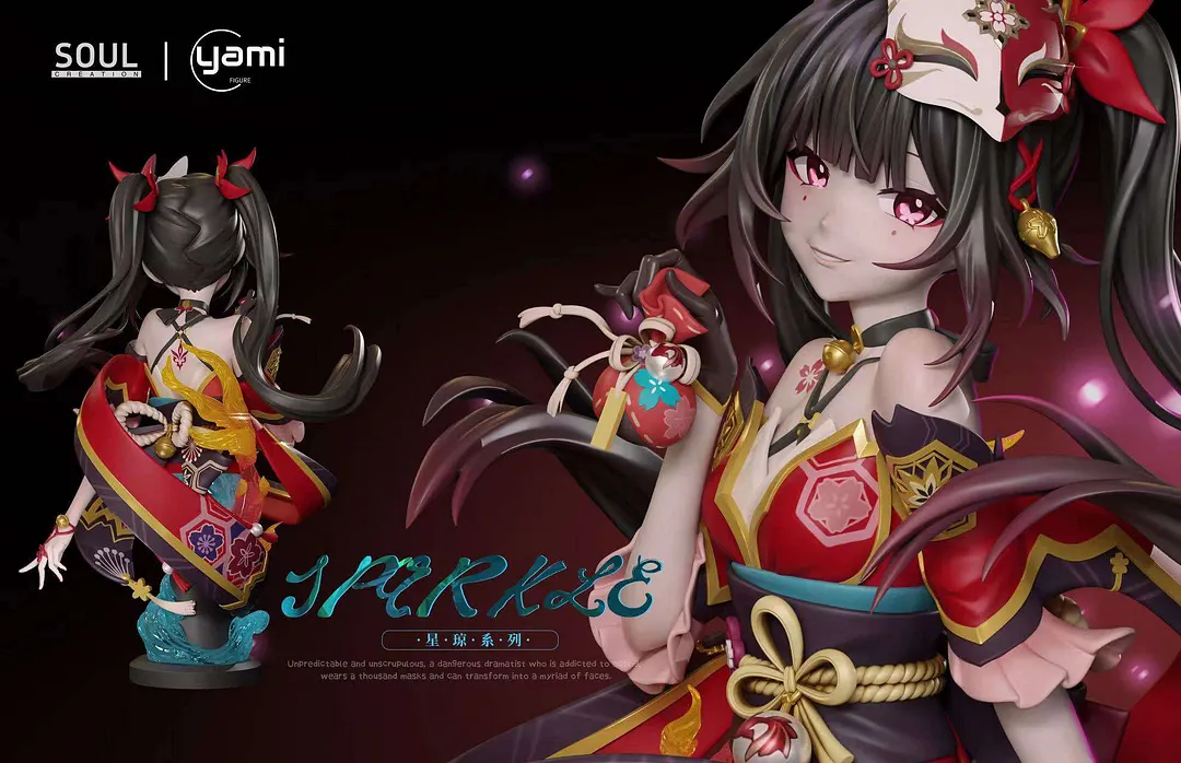 1/6 & 1/4 Scale Sparkle Bust Statue - Honkai: Star Rail Statue - YAMI ...