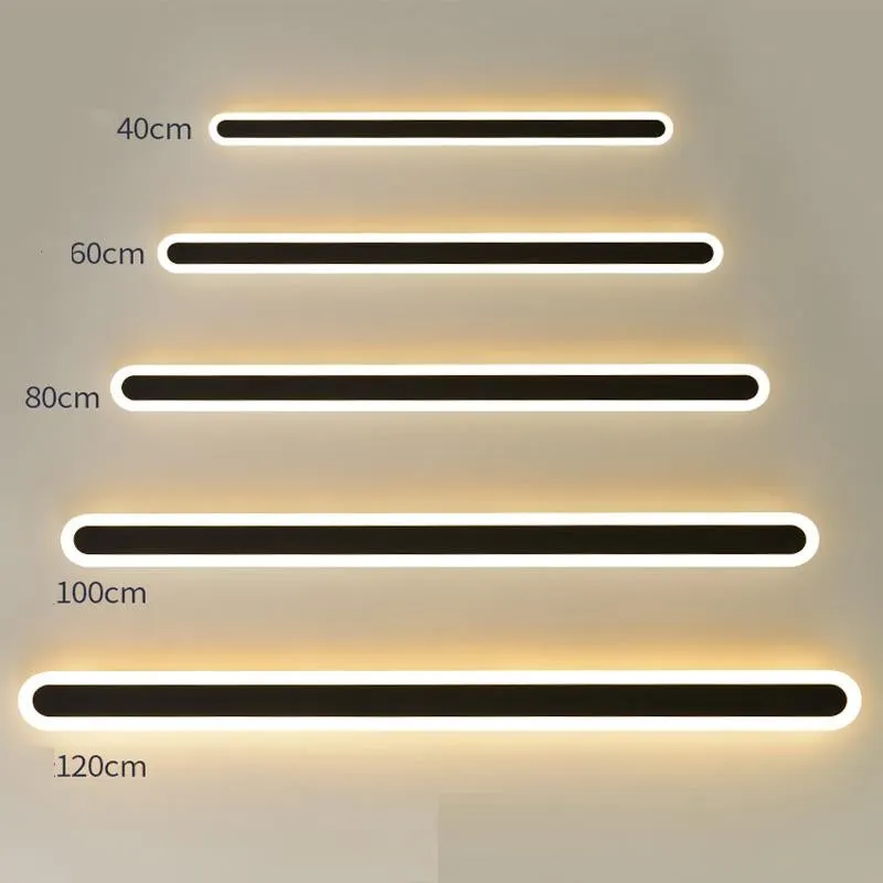 Minimalist Line Wall Lamp Nordic Creative Wall Lamp