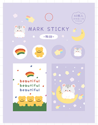 Slightly Sweet Pvc Sticky Note