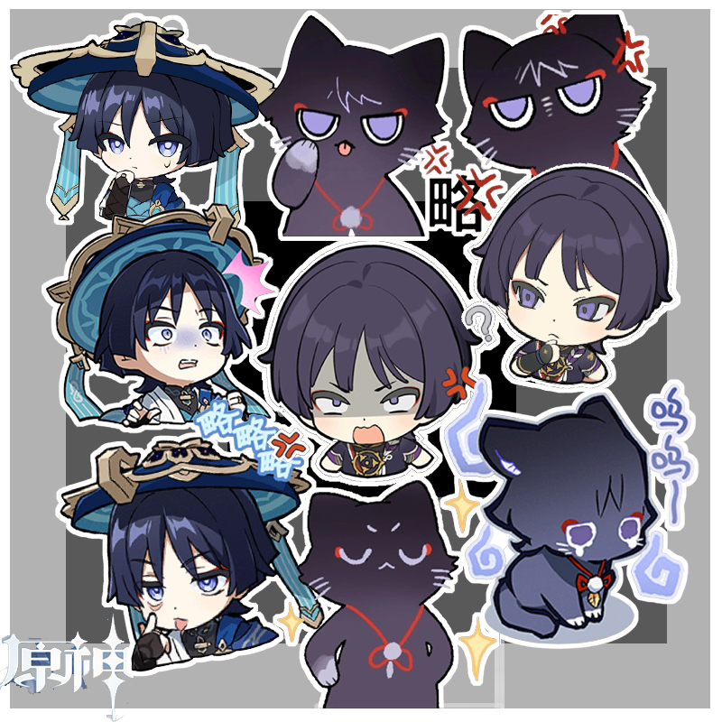 Wanderer Scaramouche Pack Stickers