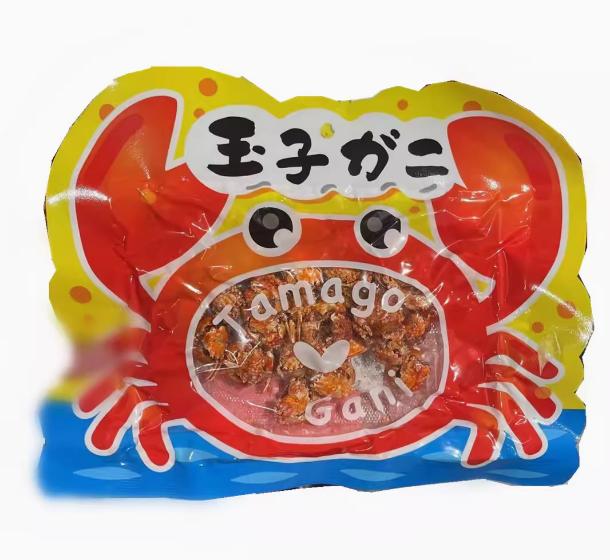 Sweet and spicy crab baby instant crispy seafood snack