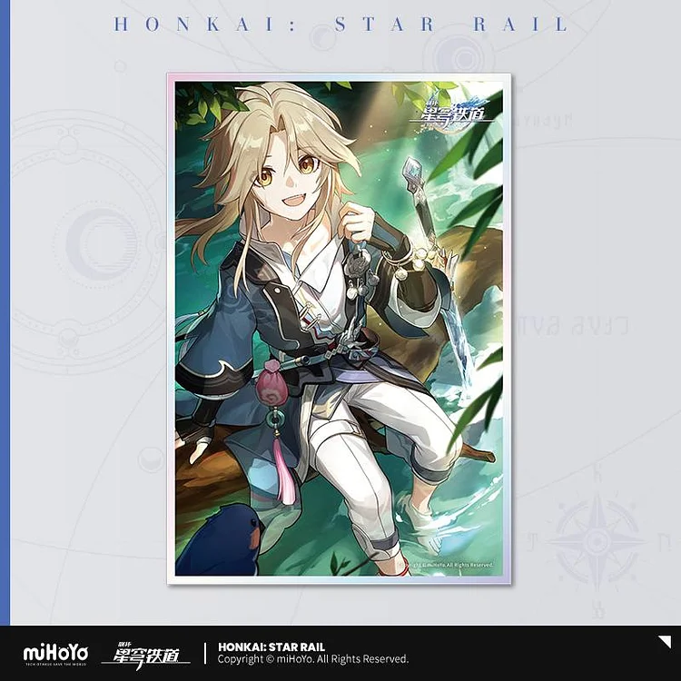 Honkai Star Rail Characters Posters [Original Honkai Official Merchandise]