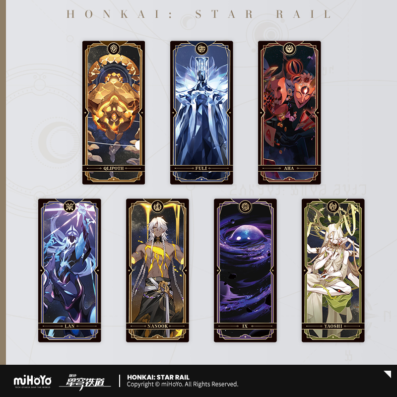 Honkai: Star Rail Fable of Stars Aeon Card Set [Original Honkai ...