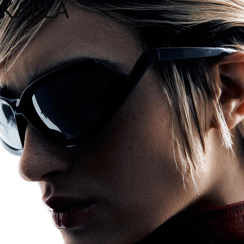 Y2K Punk Sports Cat Eye Sunglasses Women Men 2024 Luxury Brand ...