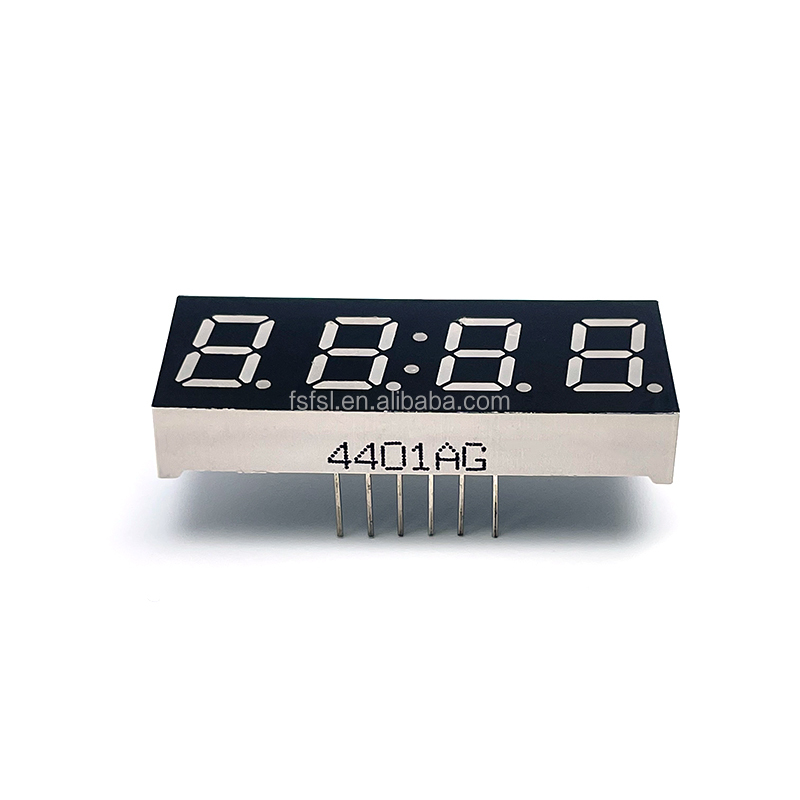 0.4 inch 4 digits 7 segment led display 30.5*16*7mm