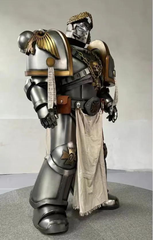 Warhammer 40K Black Templars Cat ears + claws cosplay Full set of clothing