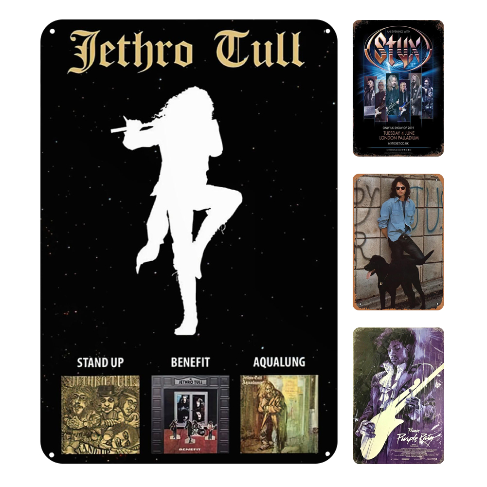 (Multi Style)Musician - Metal Tin Signs(8*12Inch)