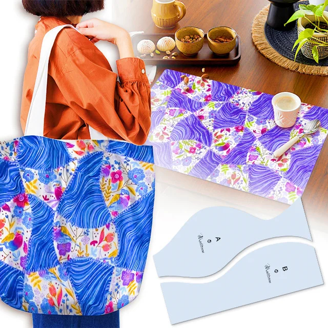 Woven Patchwork Quilt Template