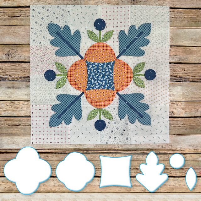 Prairie Meadow Sew Template Set (With Instructions)