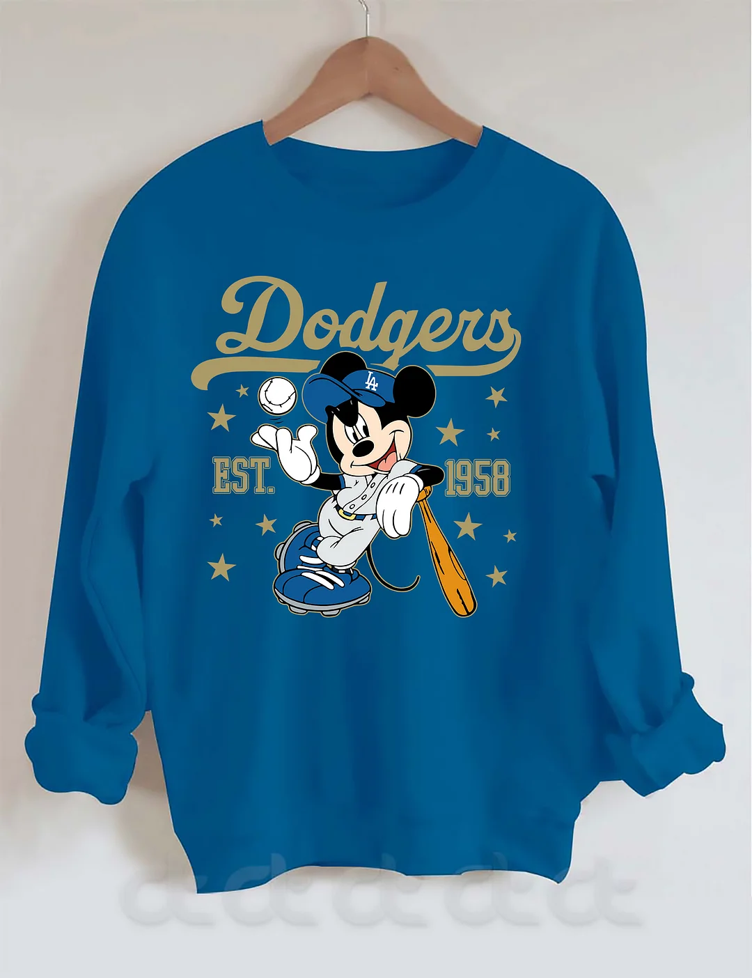 Mickey Mouse Dodgers 1958 Sweatshirt