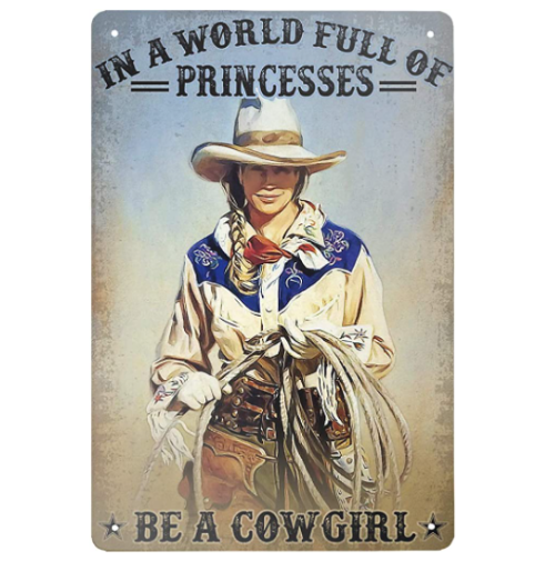 【20*30cm/30*40cm】Cowboy - Vintage Tin Signs/Wooden Signs