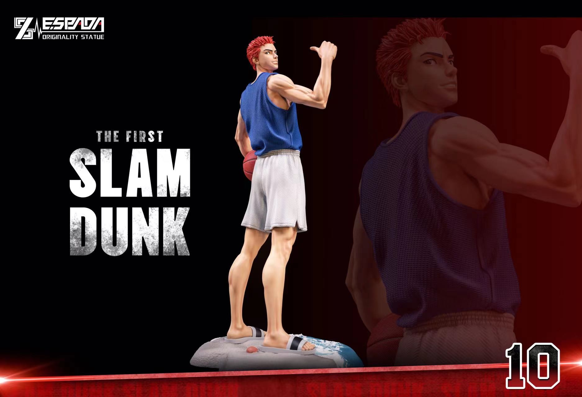 1/6 & 1/4 Scale Hanamichi Sakuragi - SLAM DUNK Resin Statue - % Espada ...